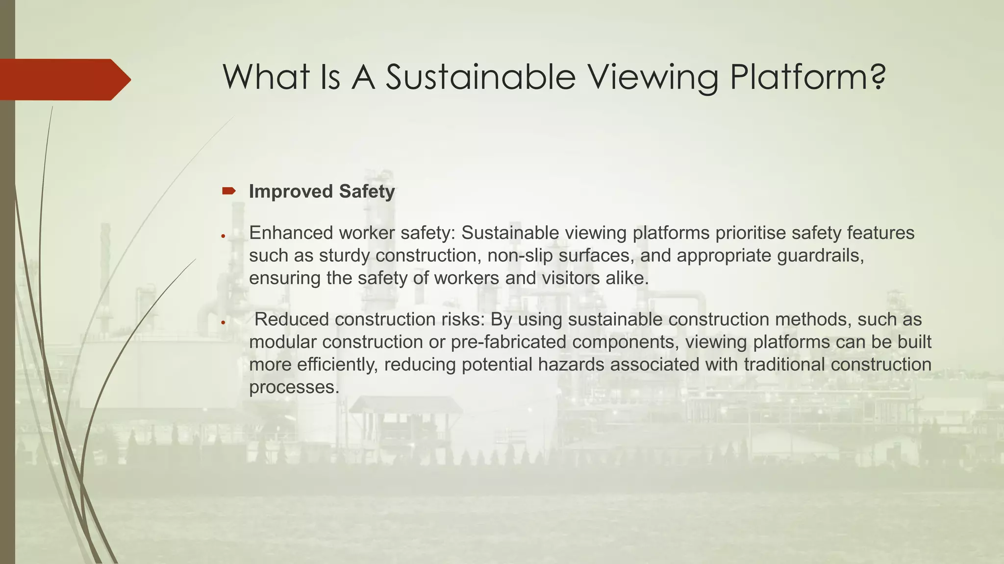 What Is A Sustainable Viewing Platform? | PDF