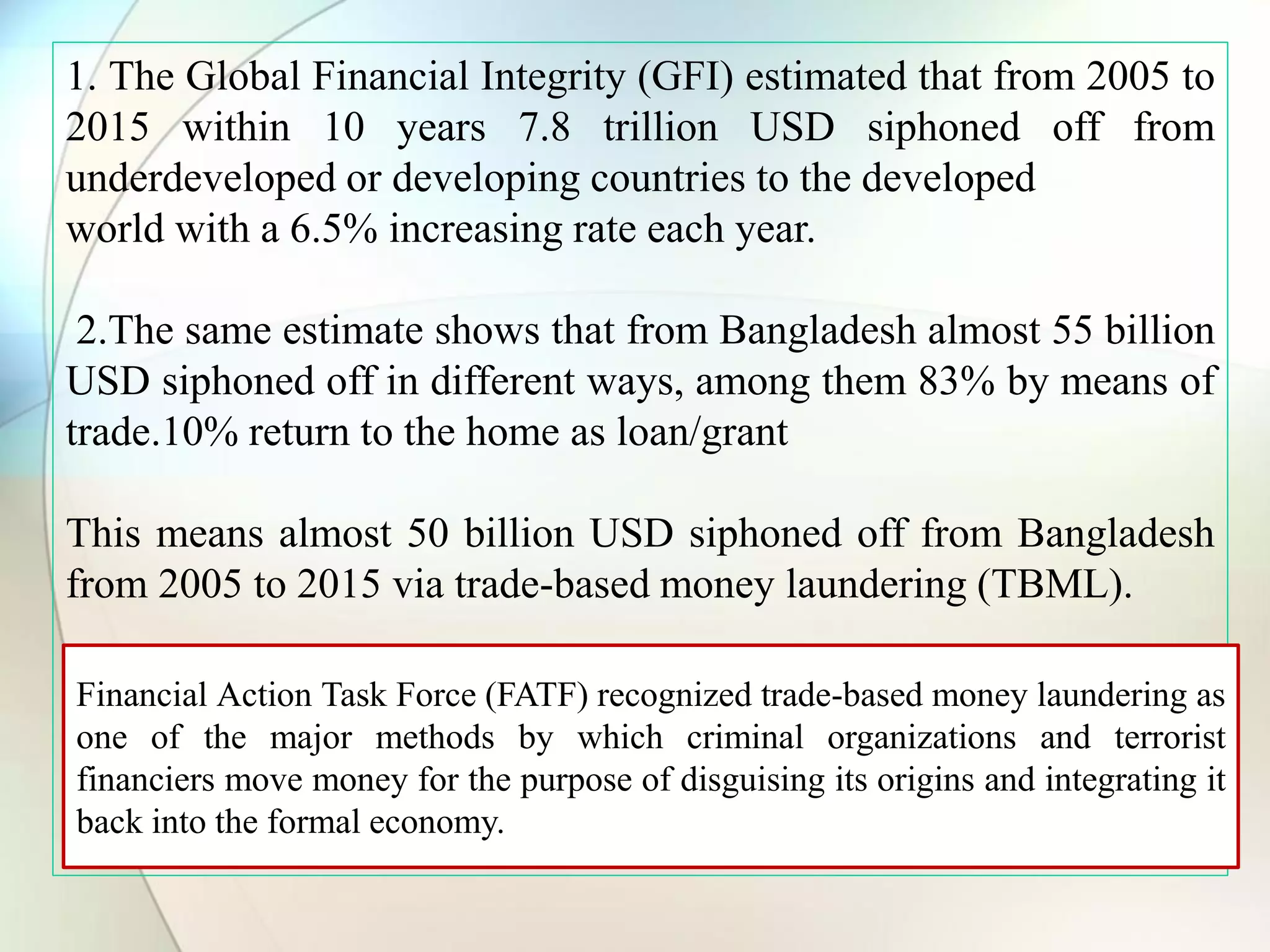 Trade Based Money Laundering | PDF