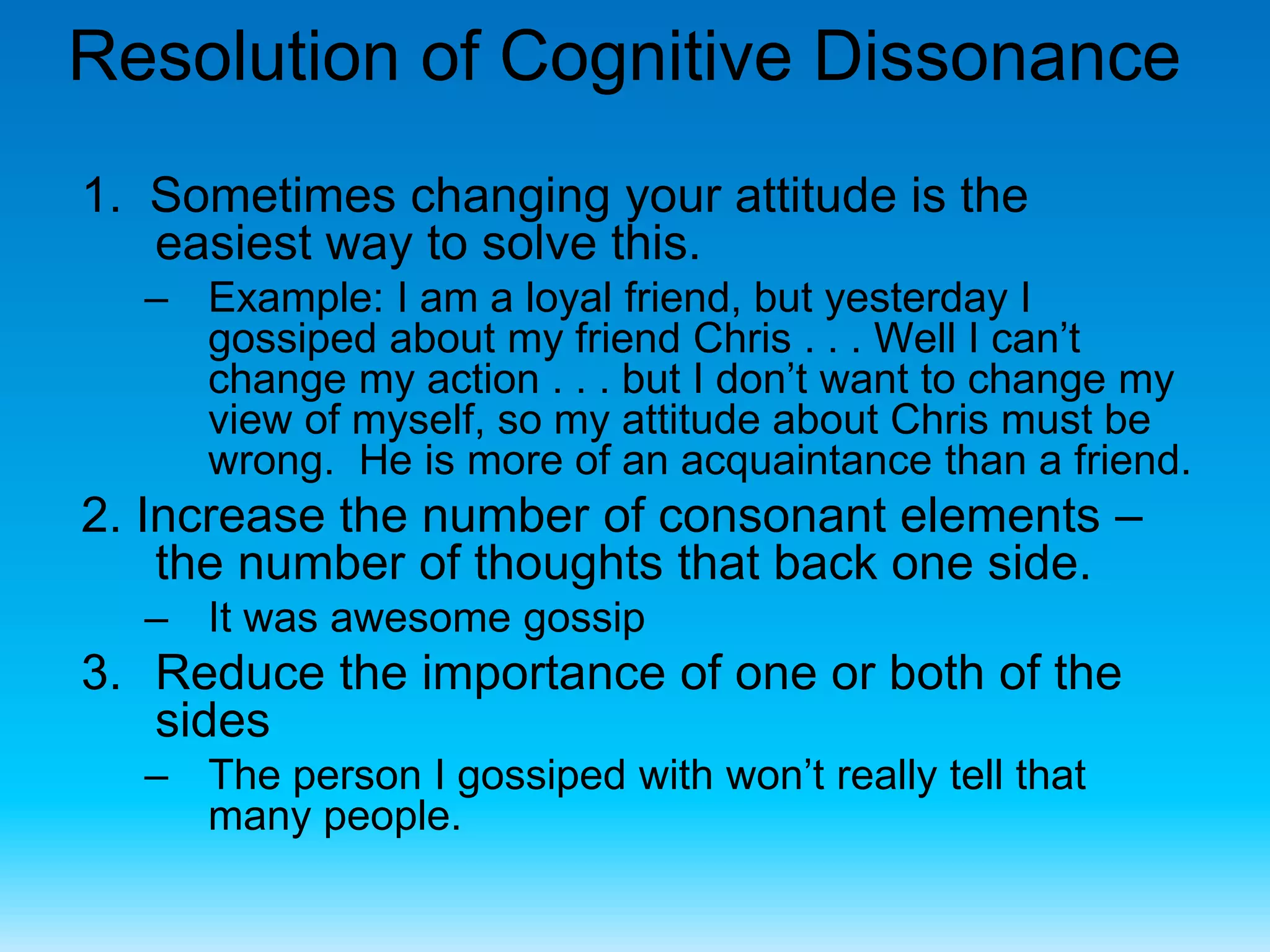 14.2-cognitive dissonance and obedience.ppt