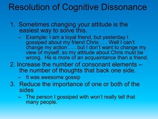 14.2-cognitive dissonance and obedience.ppt