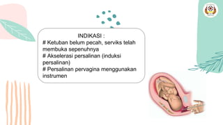 Amniotomi, Episiotomi, Penjahitan Perineum | PPTX