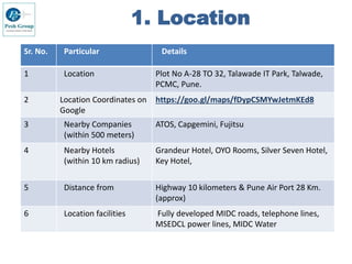 Office for rent in Pune | PDF