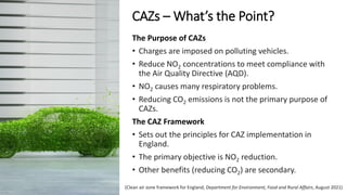 14.40 The role of clean air zones in achieving the UK’s net-zero ...