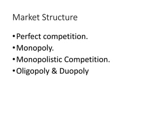 14. Managerial Economics Market Structures.pptx