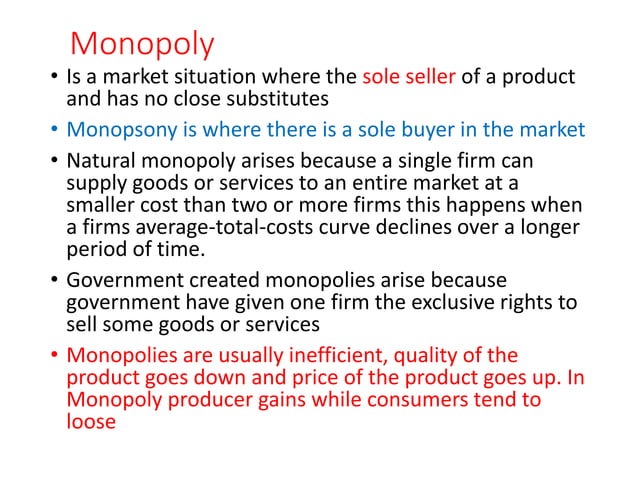 14. Managerial Economics Market Structures.pptx | Business | Business ...