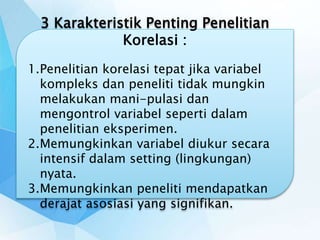 Tujuan dan pkPENELITIAN-KORELASIONAL.ppt