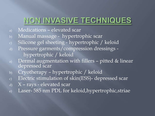 Scar Revision in oral and Maxillofacial Surgery | PPT
