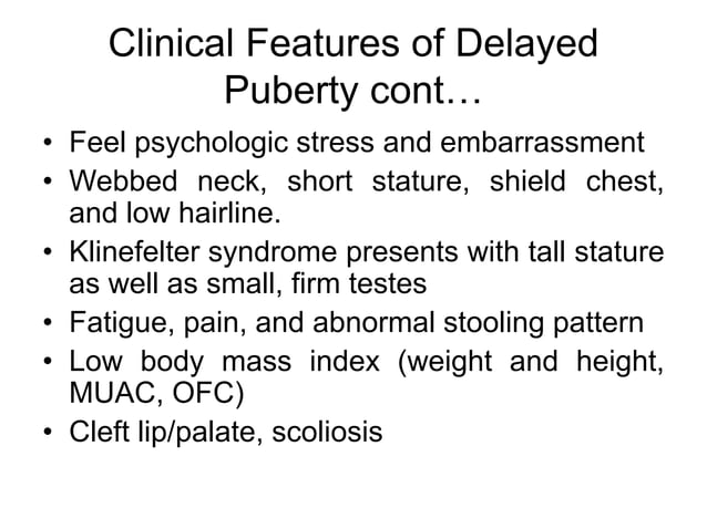 Delayed Puberty and Developmental milostones.pptx