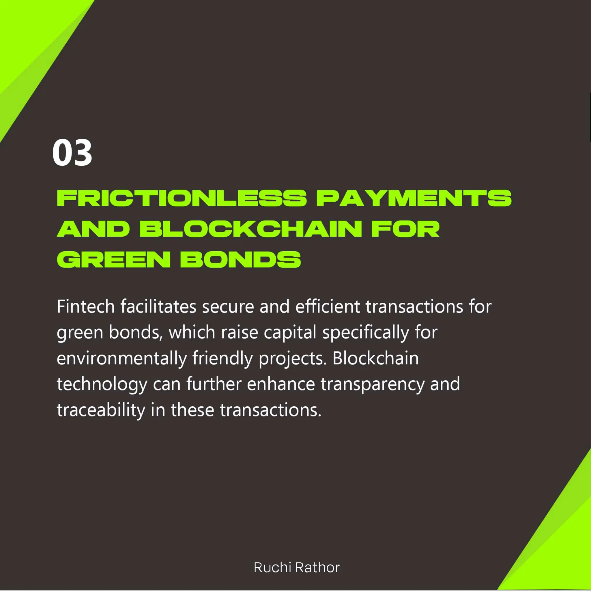 How Fintech is Revolutionizing Sustainable Finance: | PDF