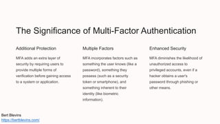 Enhancing Security with Multi-Factor Authentication in Privileged Access Management | PPT