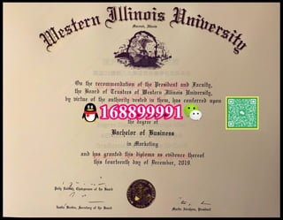 Western Illinois University degree offer diploma Transcript | PPT