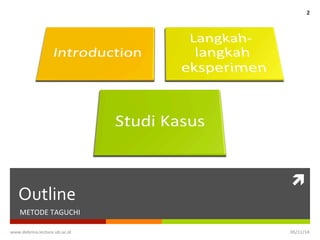 14.3-Metode-Taguchi Penjelasan dan Pengajaran | PDF