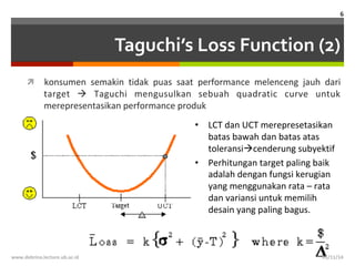 14.3-Metode-Taguchi Penjelasan dan Pengajaran | PDF