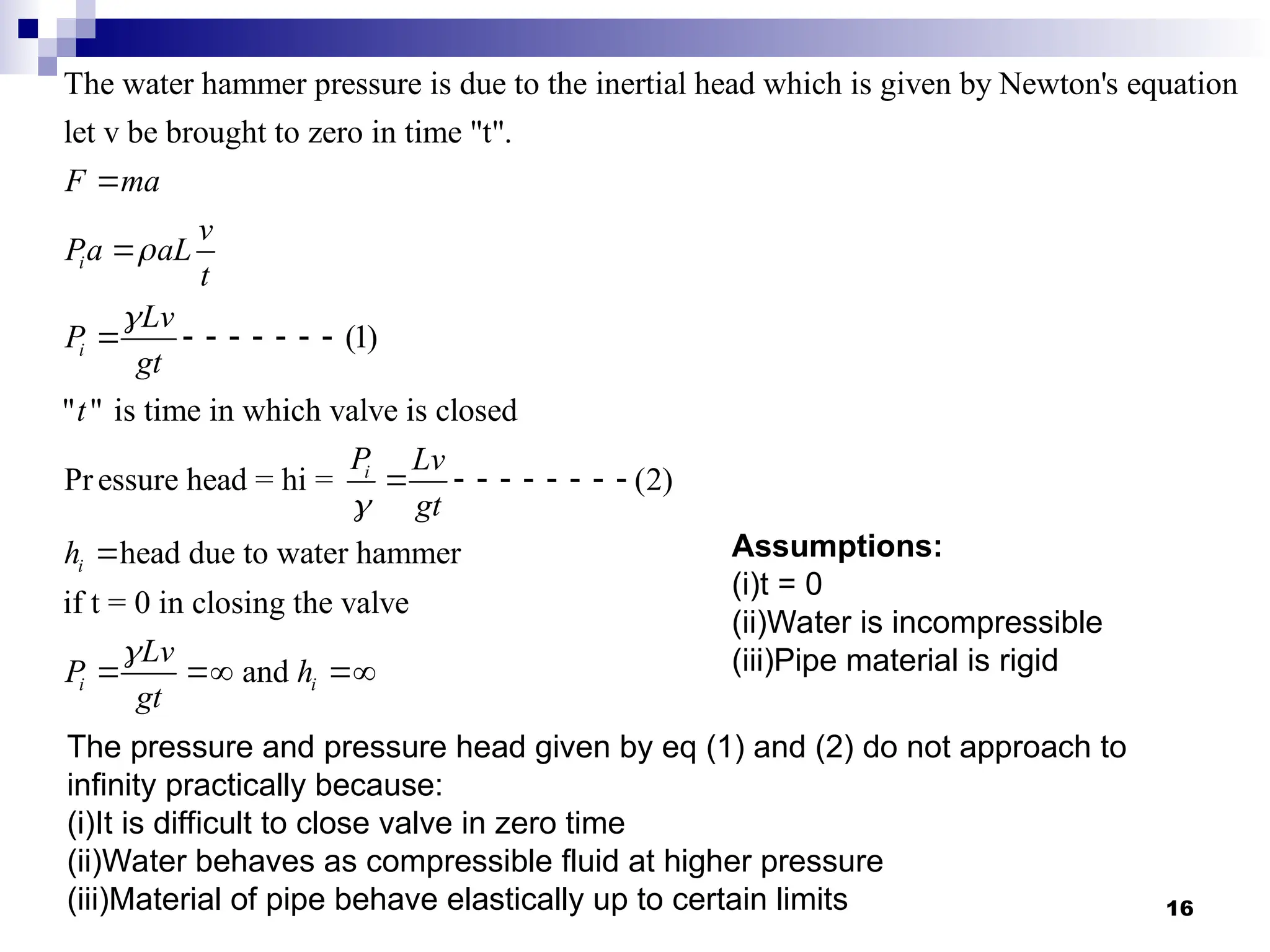 14.-Unsteady-Flow.ppt lecture civil engineering | PPT