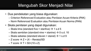 14. PENSKORAN DAN PENILAIAN.PAK MADE JIWA Apdf | PDF