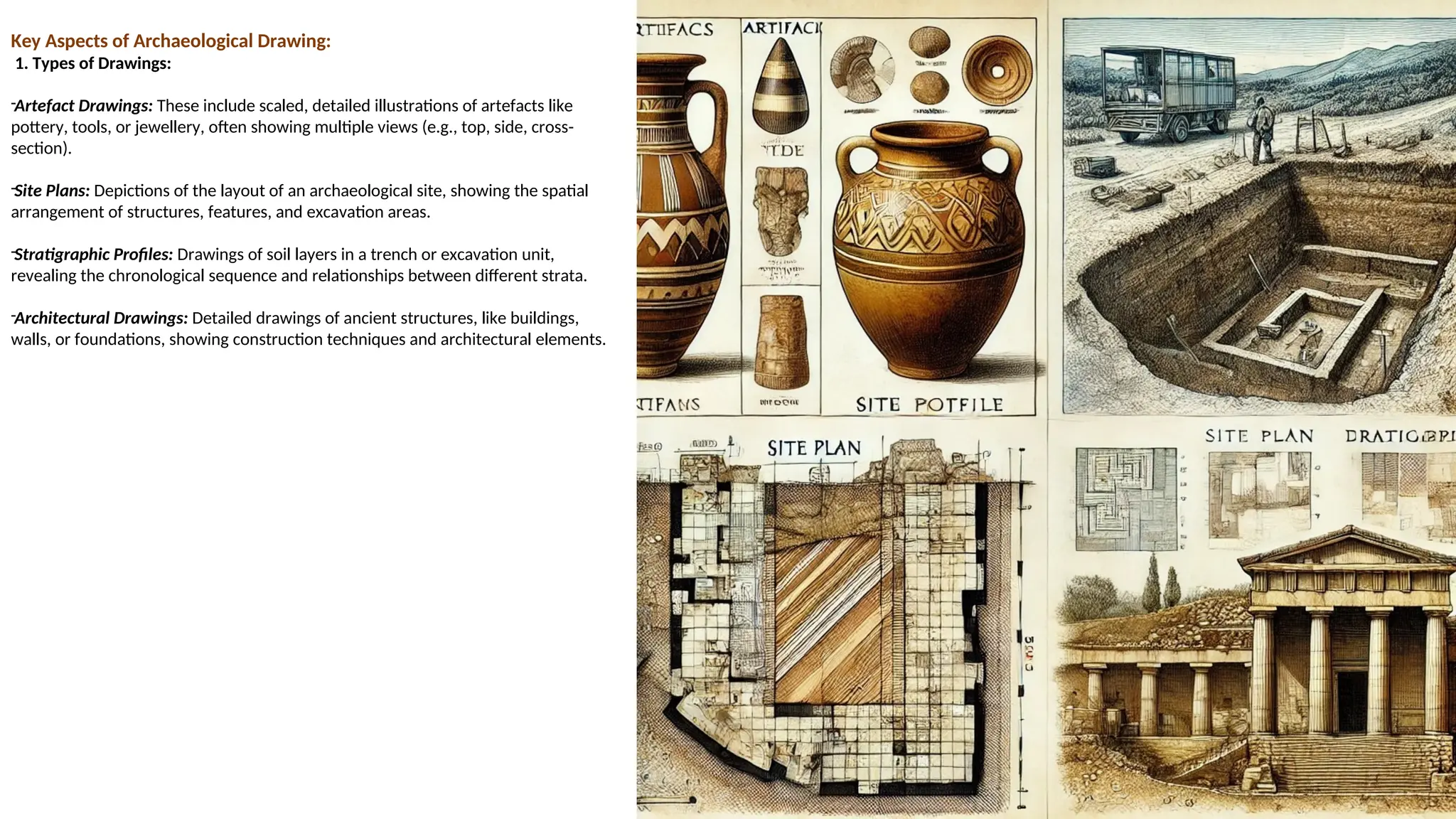 Role of Archaeological Drawing-1._SEC_BA | PPT