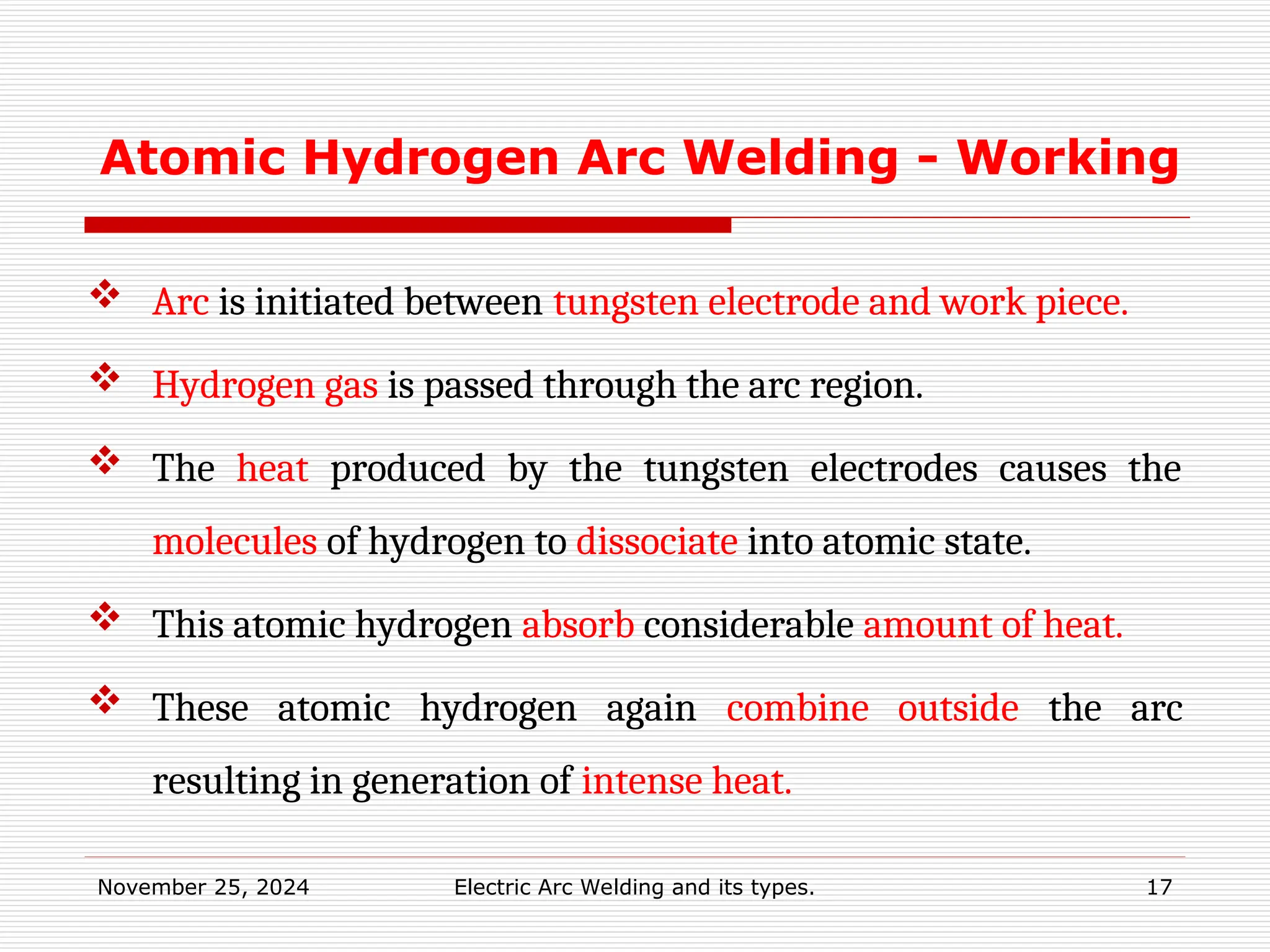 Arc welding-Electric Arc Welding and its types .ppt