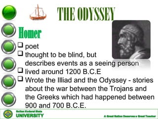 14. The Odyssey.ppt THE ODYSSEY PRESENTATION | PPT