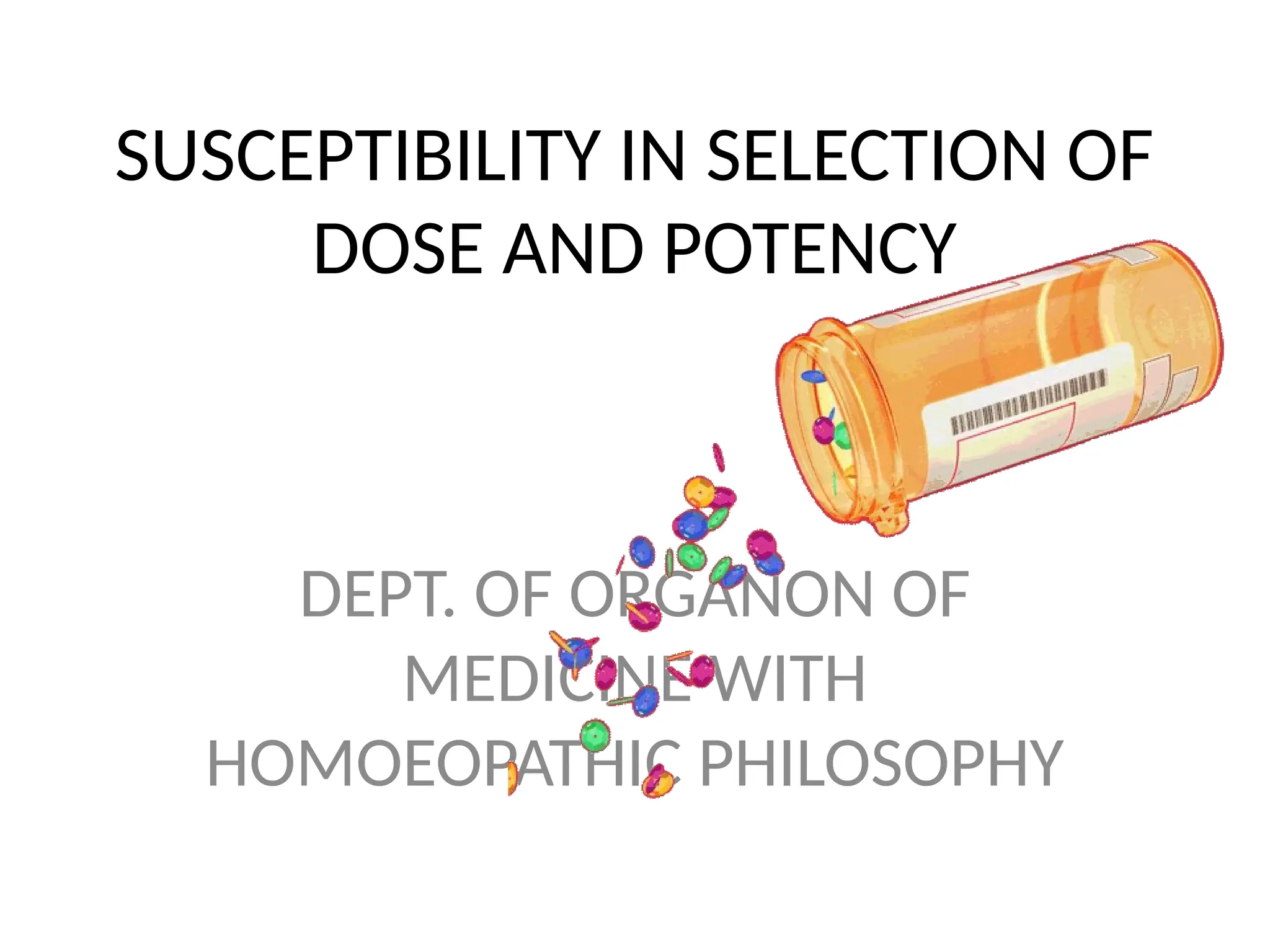 Susceptibility in selection of potency.pptx