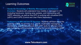 EPC Signalling & IMS Overview training by TelcoLearn | PDF
