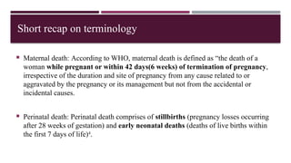 Process of Maternal and Perinatal Death Surveillance an Review in Nepal ...