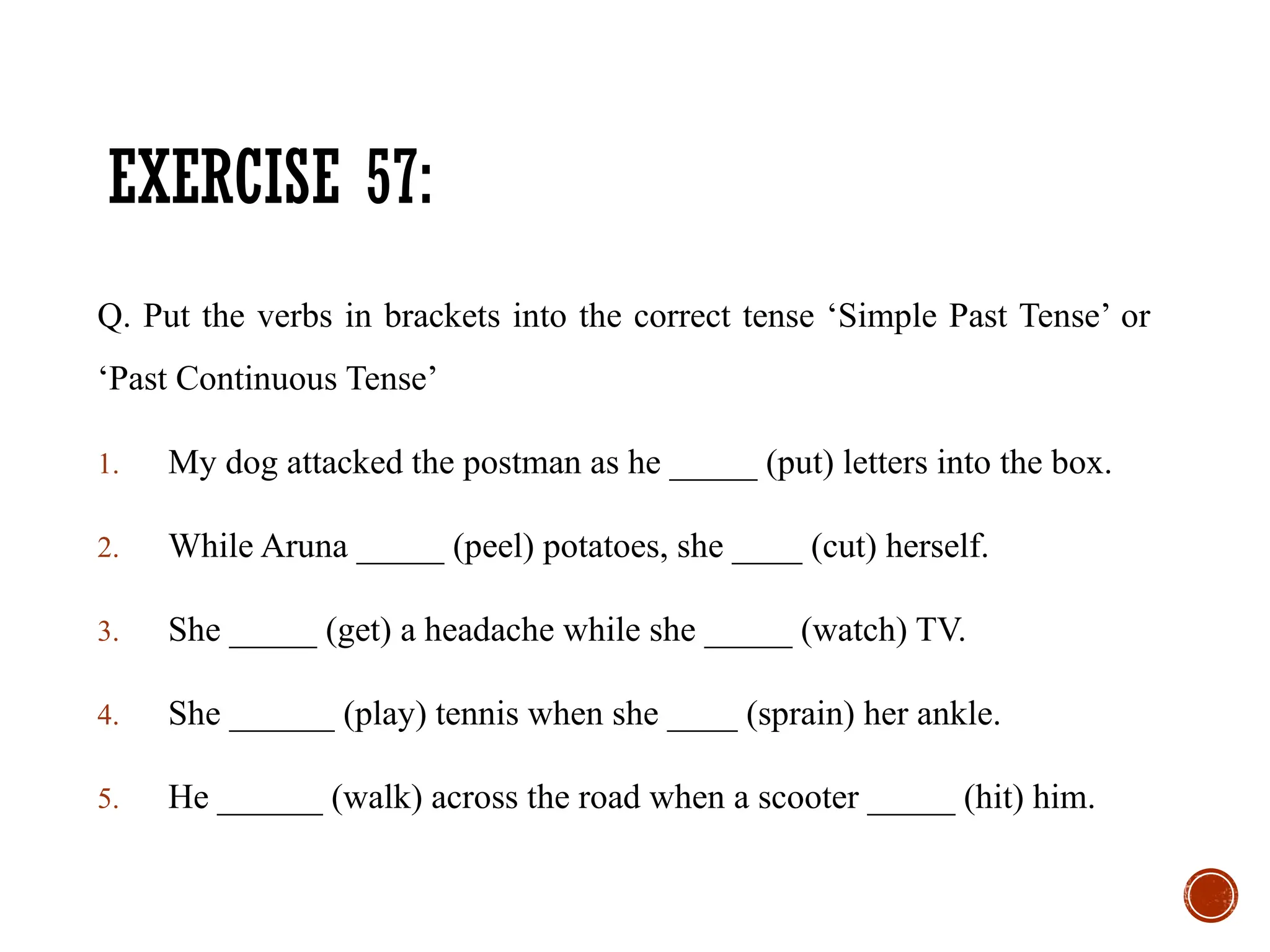 Tenses in English show the time of an action or event. They are divided ...
