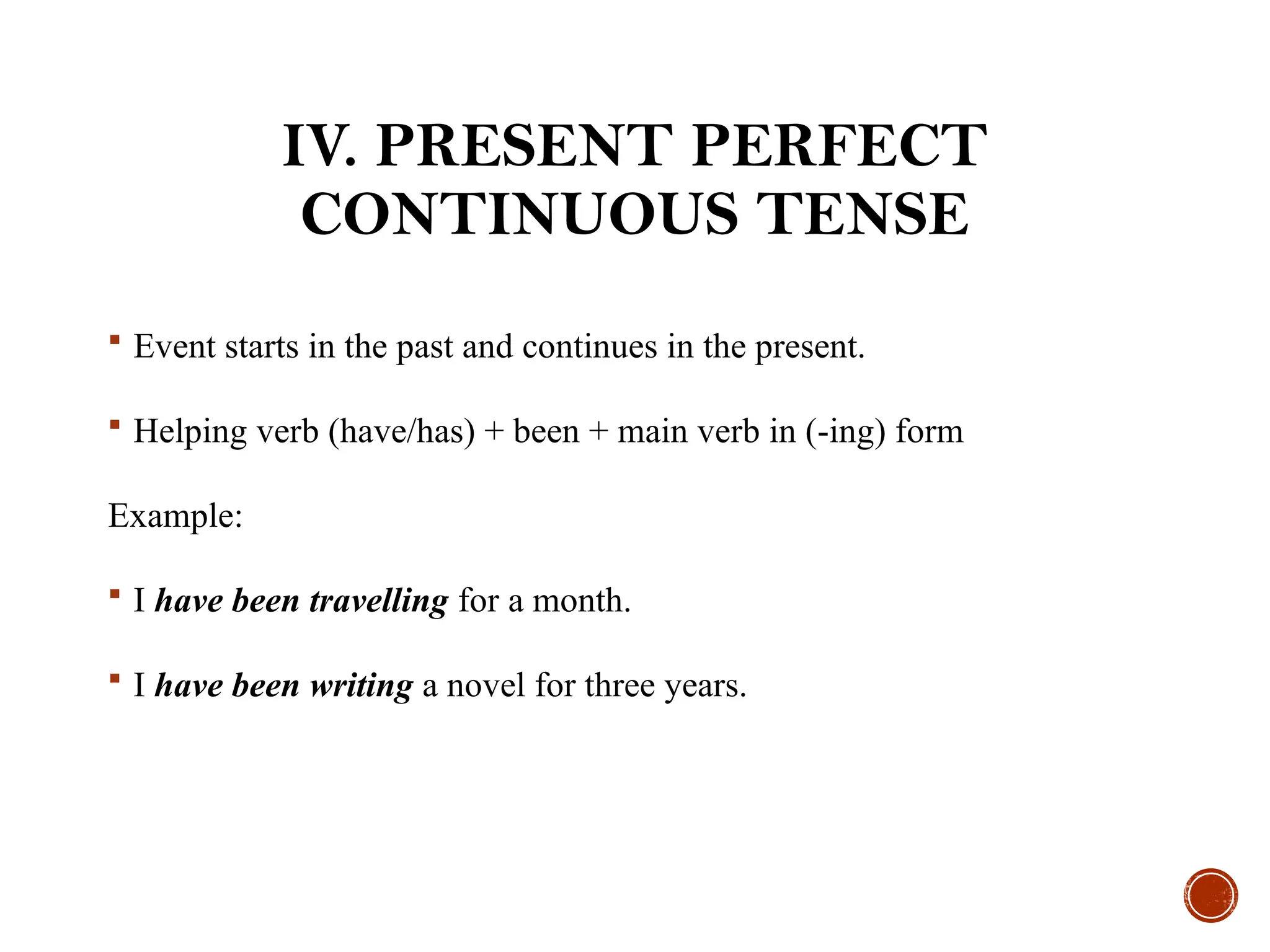 Tenses in English show the time of an action or event. They are divided ...