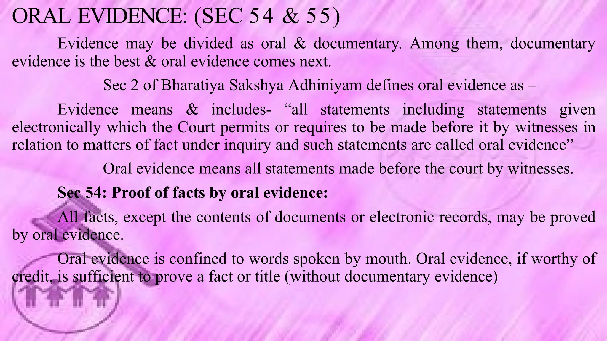 14. Oral Evidence Pratima Bandewar.pptx o | PPTX