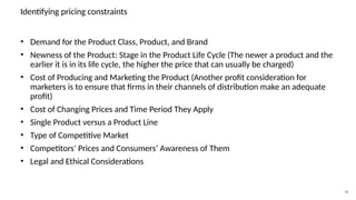 Comprehensive Principles of Marketing Pricing Strategies and Demand ...
