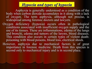 Comprehensive Overview of Mechanical Asphyxia: Types, Causes, and ...