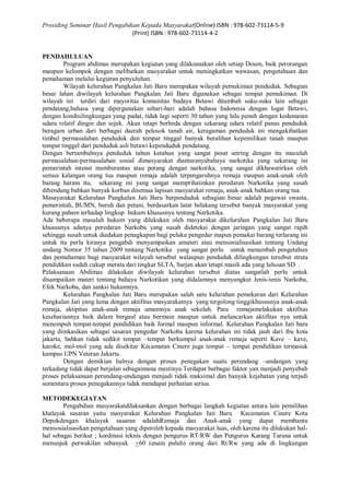 sosialisasi bahaya narkotika terhadap anak usia dini dan remaja | PDF