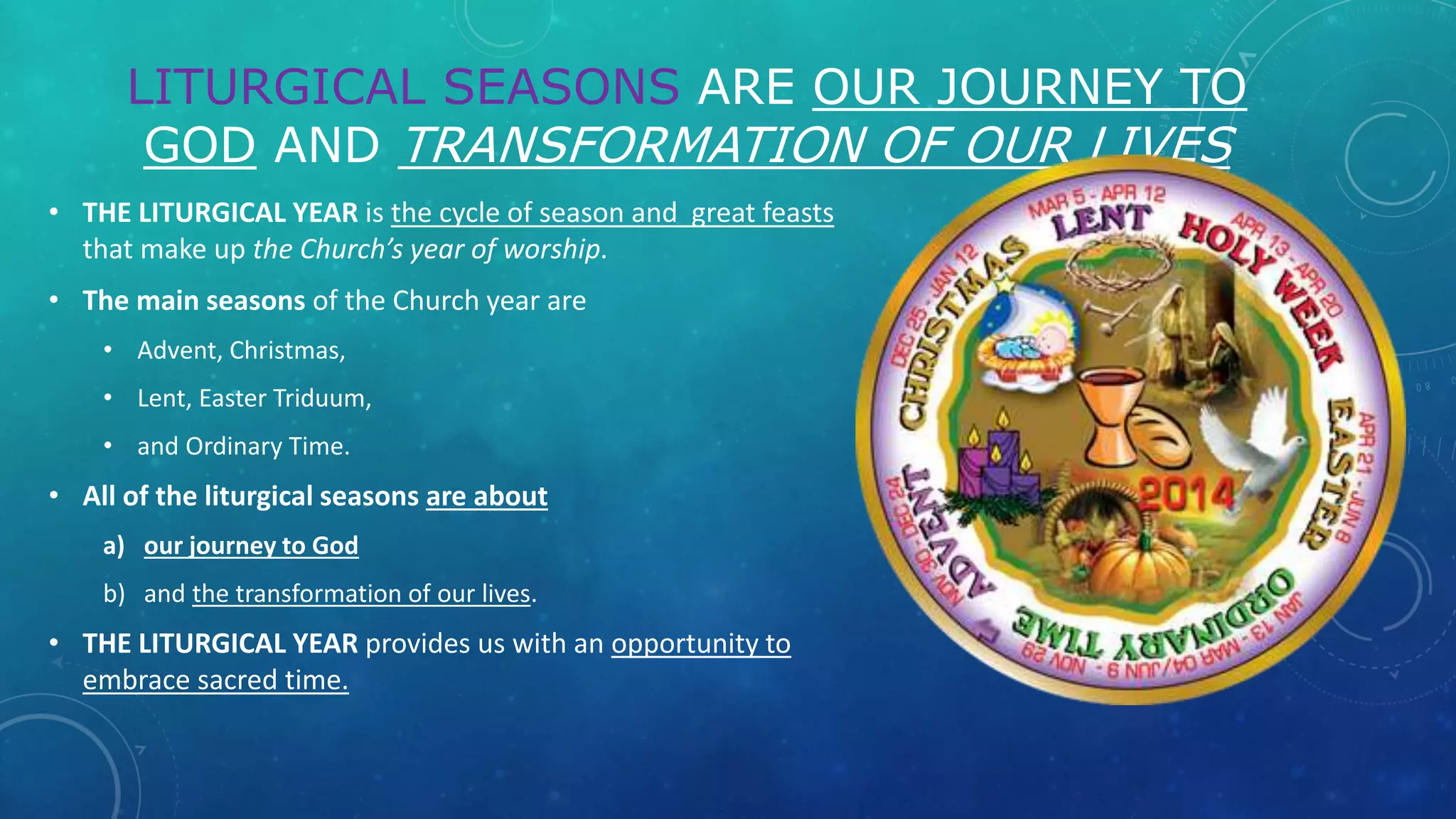 LITURGICAL YEAR | PPTX