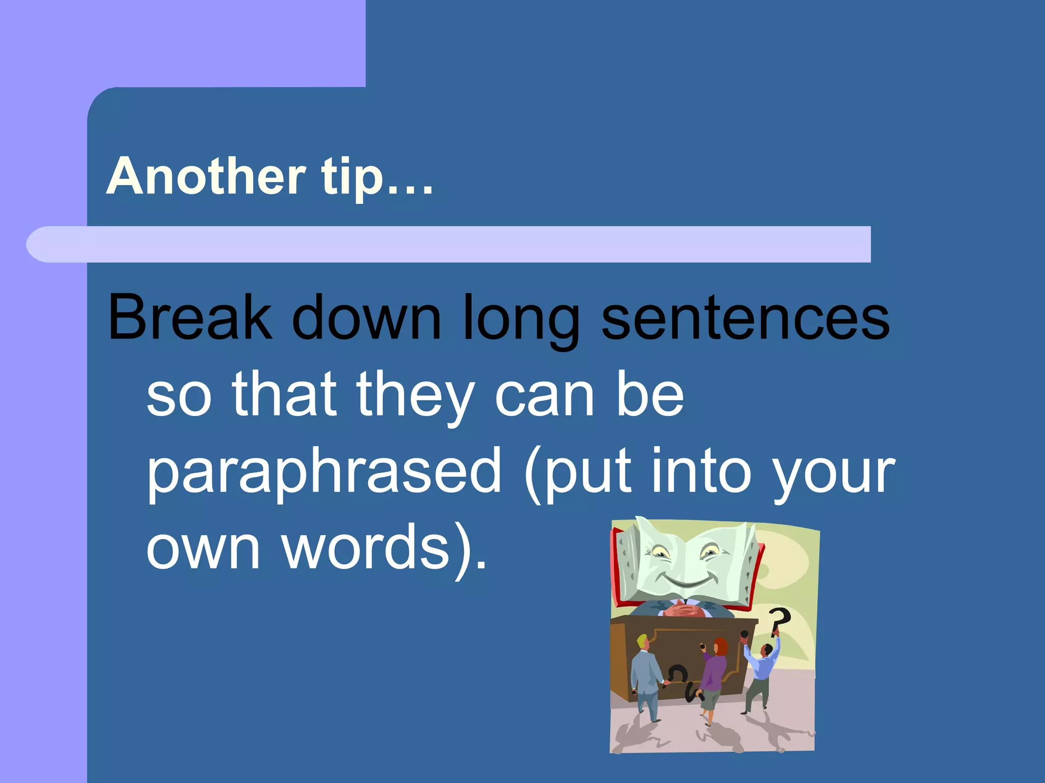 14 2 Paraphrasing Power Point | PPT