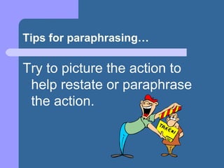 14 2 Paraphrasing Power Point | PPT