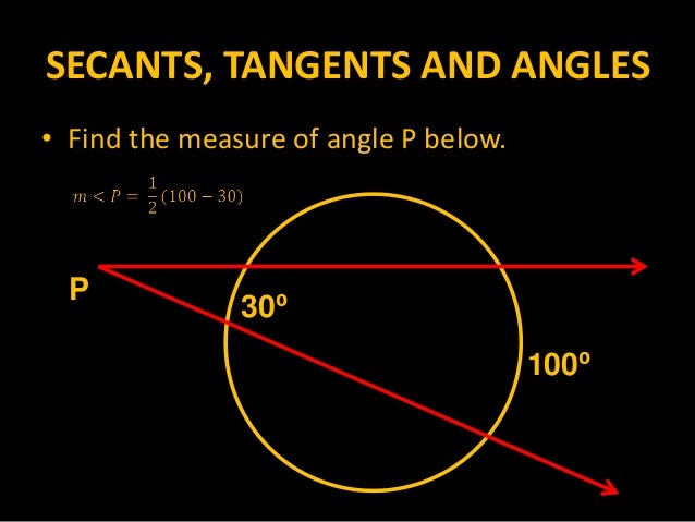 14 3 secant angles lesson