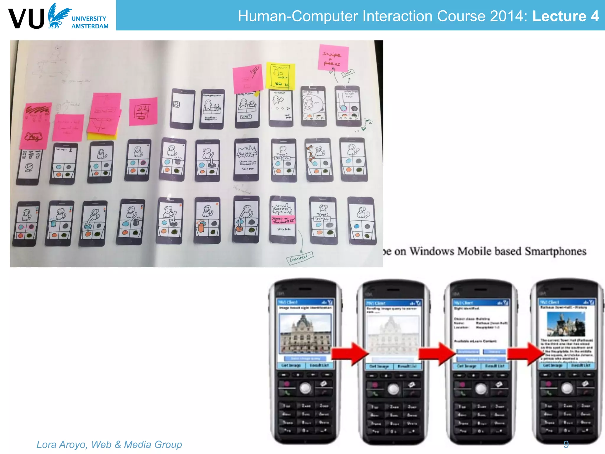 Lecture 4: Human-Computer Interaction: Prototyping (2014) | PDF