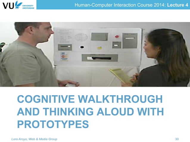 Lecture 4: Human-Computer Interaction: Prototyping (2014) | PDF