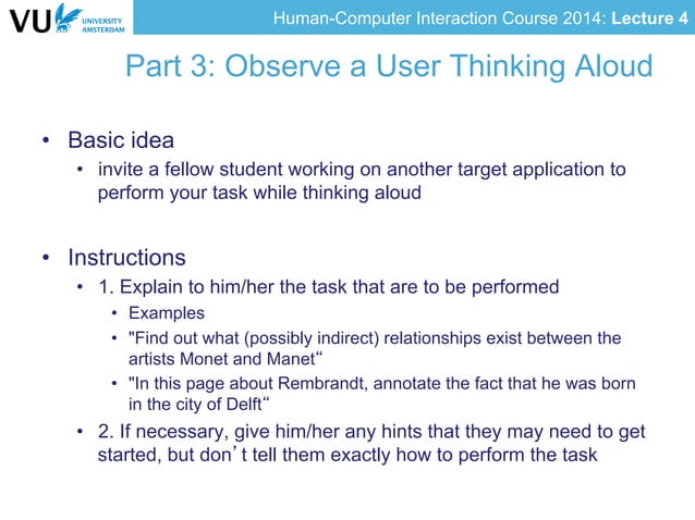 Lecture 4: Human-Computer Interaction: Prototyping (2014) | PDF