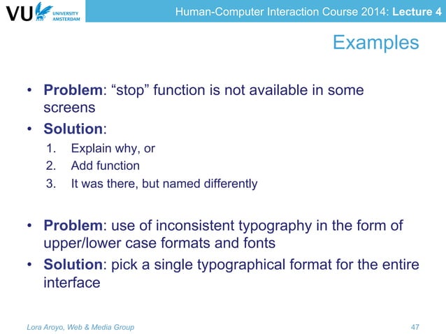 Lecture 4: Human-Computer Interaction: Prototyping (2014) | PDF