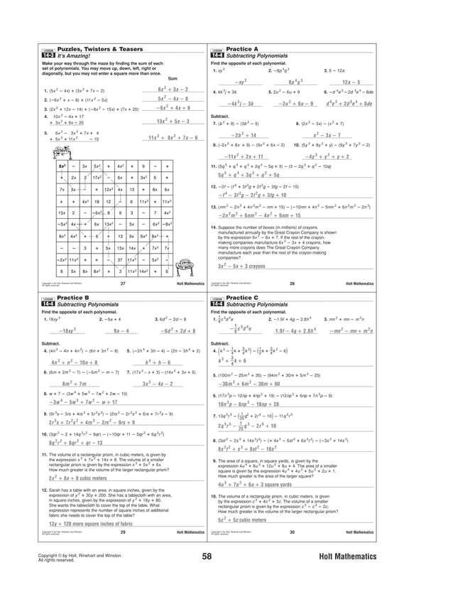 14 4+practice+b+adv | PDF