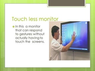 touchless technology | PPT