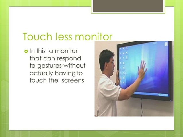 touchless technology | PPT