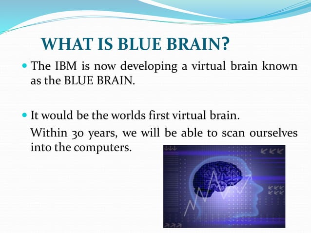 BLUE BRAIN TECHNOLOGY | PPTX | Computing | Technology & Computing