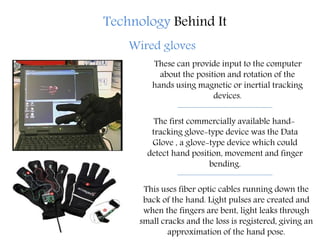 GESTURE TECHNOLOGY | PPT