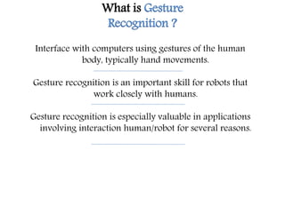 GESTURE TECHNOLOGY | PPTX