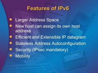 INTERNET PROTOCOL VERSION 6 | PPT