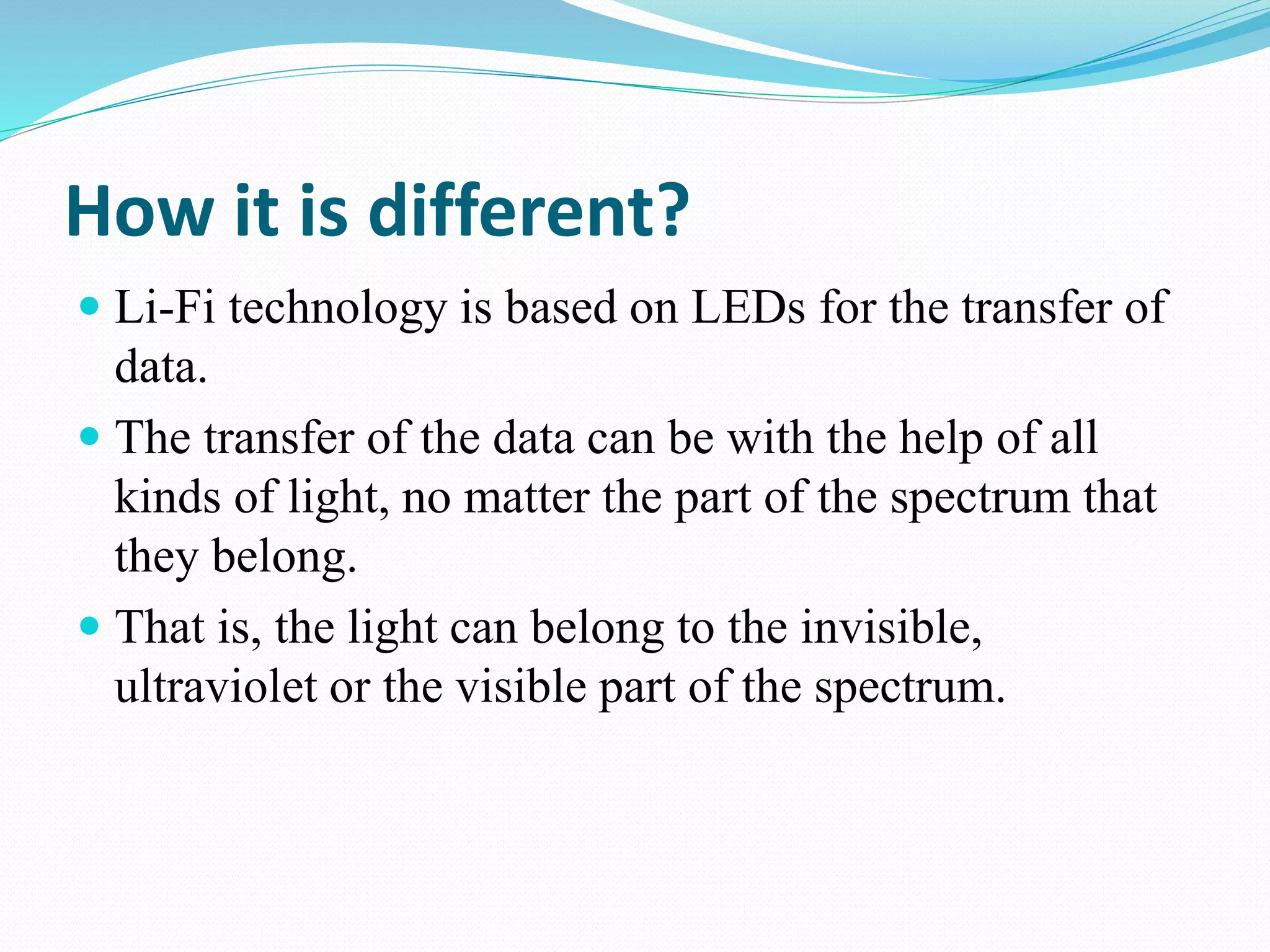 li-fi technology | PPT | Free Download