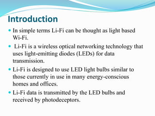 li-fi technology | PPT | Free Download