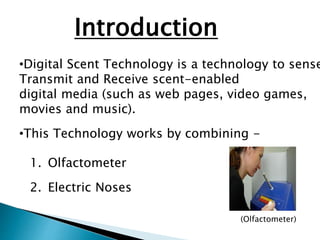 Digital Scent Technology | PPT