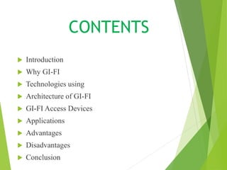 gi-fi technology | PPT